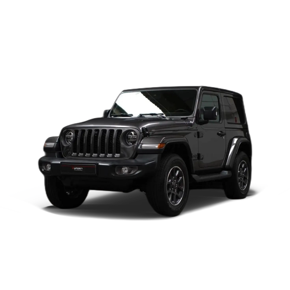 Renting Jeep Wrangler 2.0T GME 80 Aniversario 8ATX 197KW Gris | Drenting