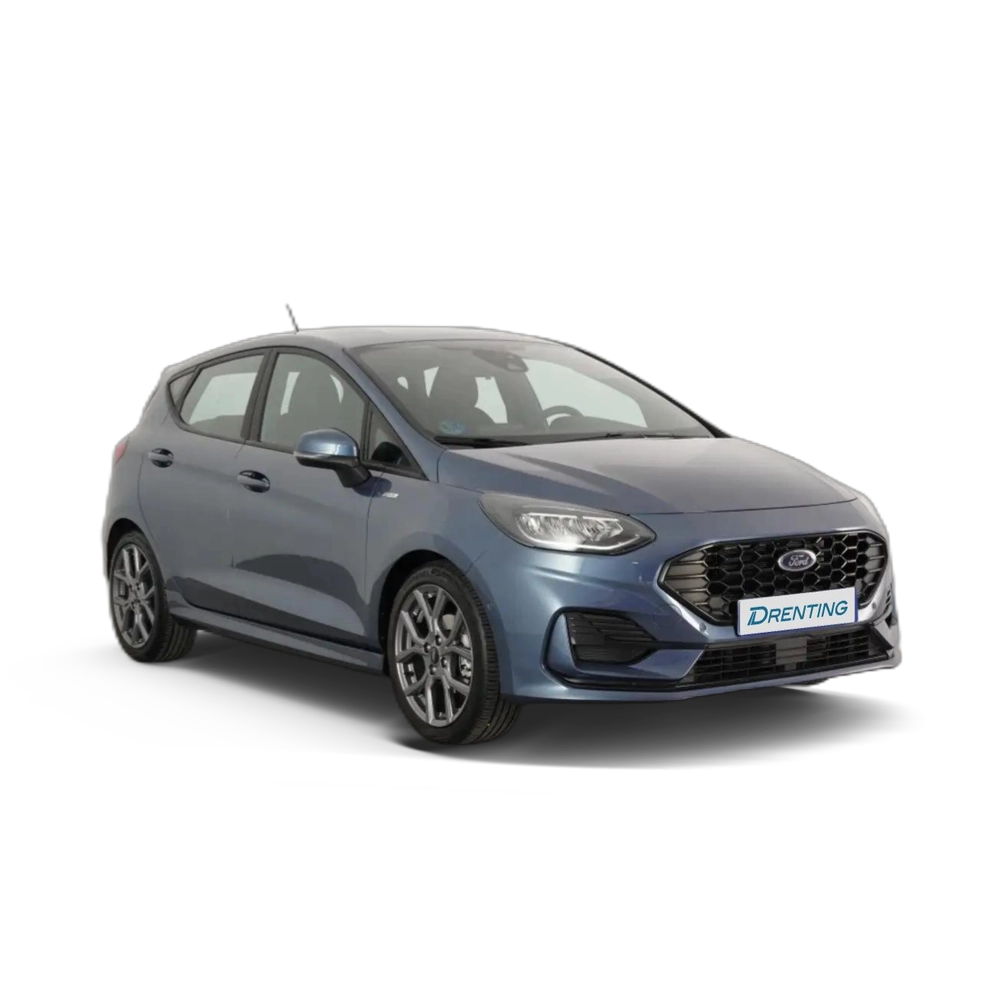 Renting Ford Fiesta 1.0 EcoBoost MHEV ST Line 125 Azul 1 | Drenting