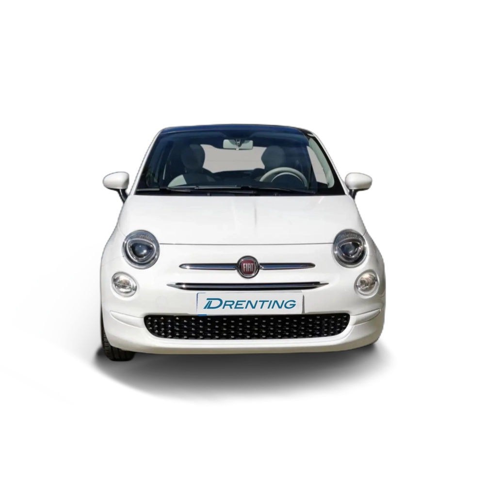 Renting Fiat 500 1.0 Hybrid Dolcevita 52kW Blanco 1 | Drenting