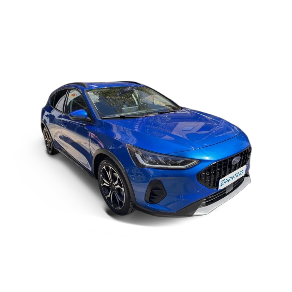 Renting Ford Focus 1.0 Ecoboost MHEV Active 155 Azul | Drenting