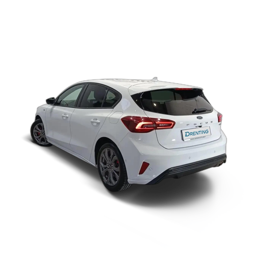 Renting Ford Focus 1.0 Ecoboost MHEV ST-Line Design SIP 125 Blanco ...