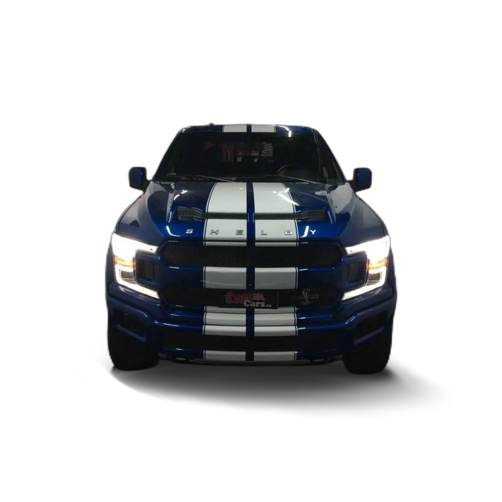 Renting Ford F 150 SHELBY 755HP Azul | Drenting