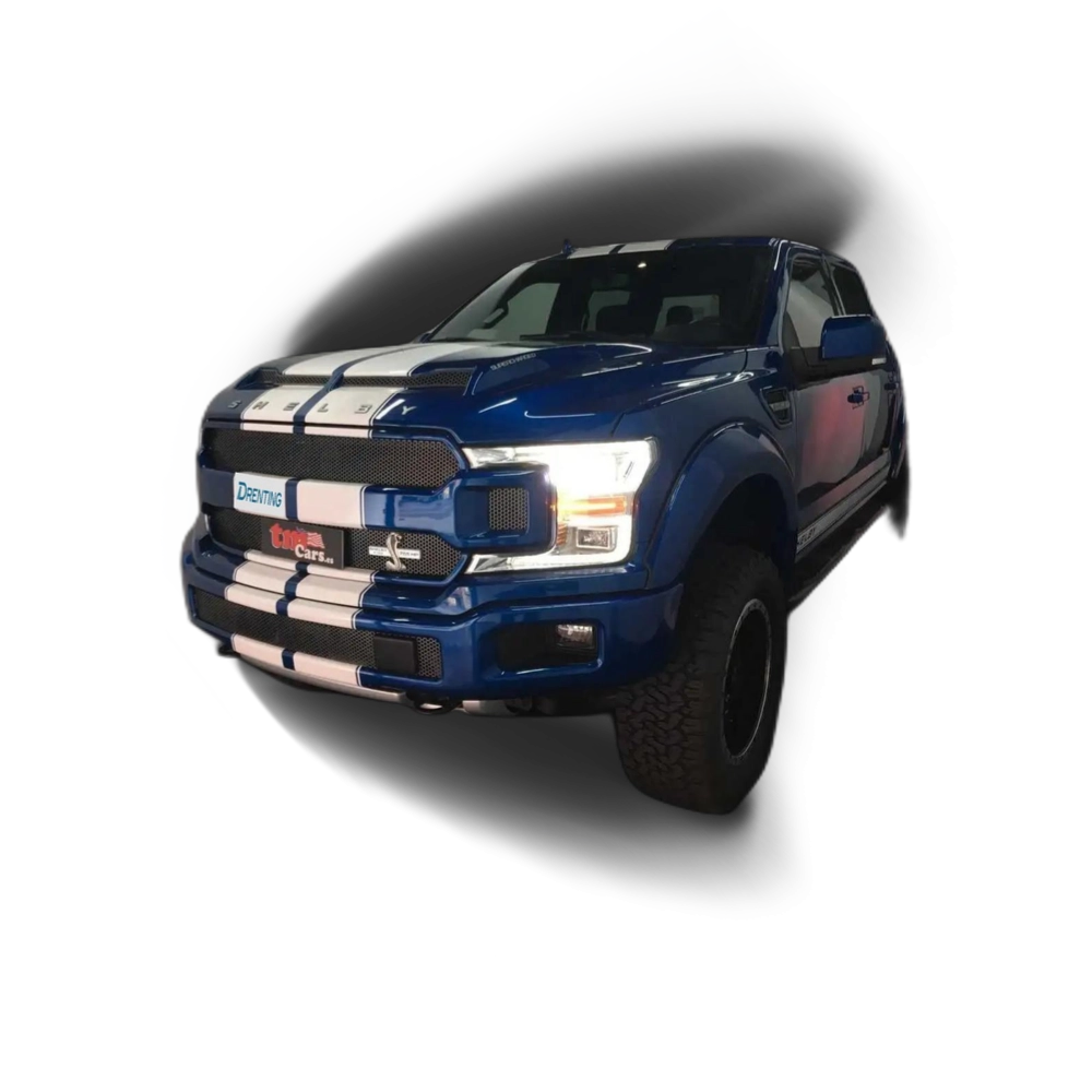 Renting Ford F 150 SHELBY 755HP Azul | Drenting